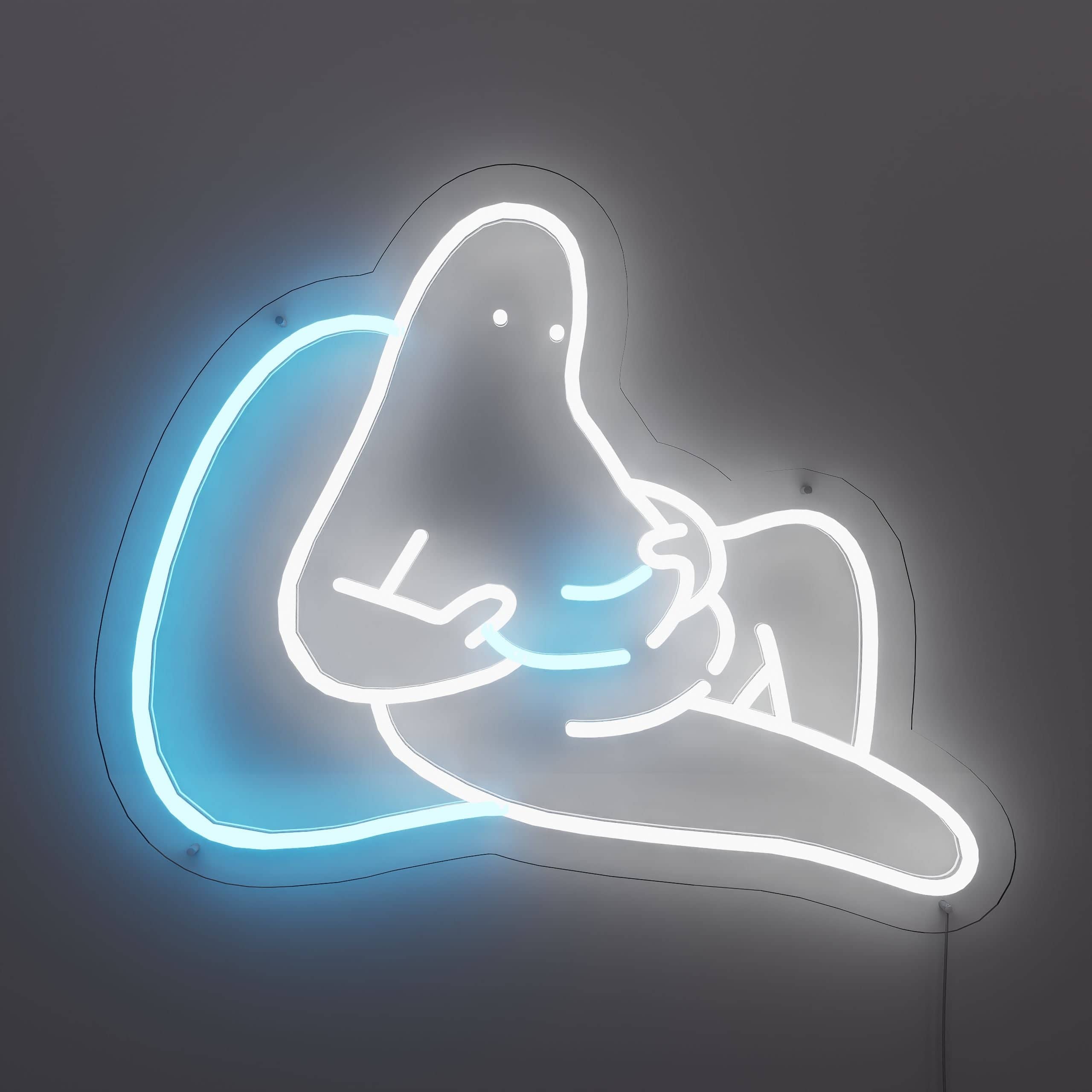 Funny Neon Sign Am I Fat? - NeonsignLife®