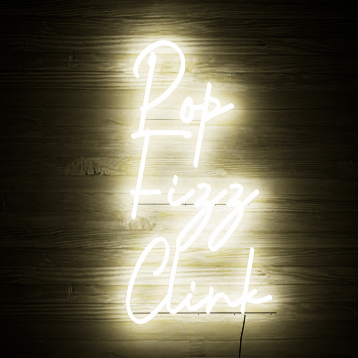 Pop Fizz Clink Bar Neon Sign — NeonsignLife™ | Custom LED Neon Sign ...
